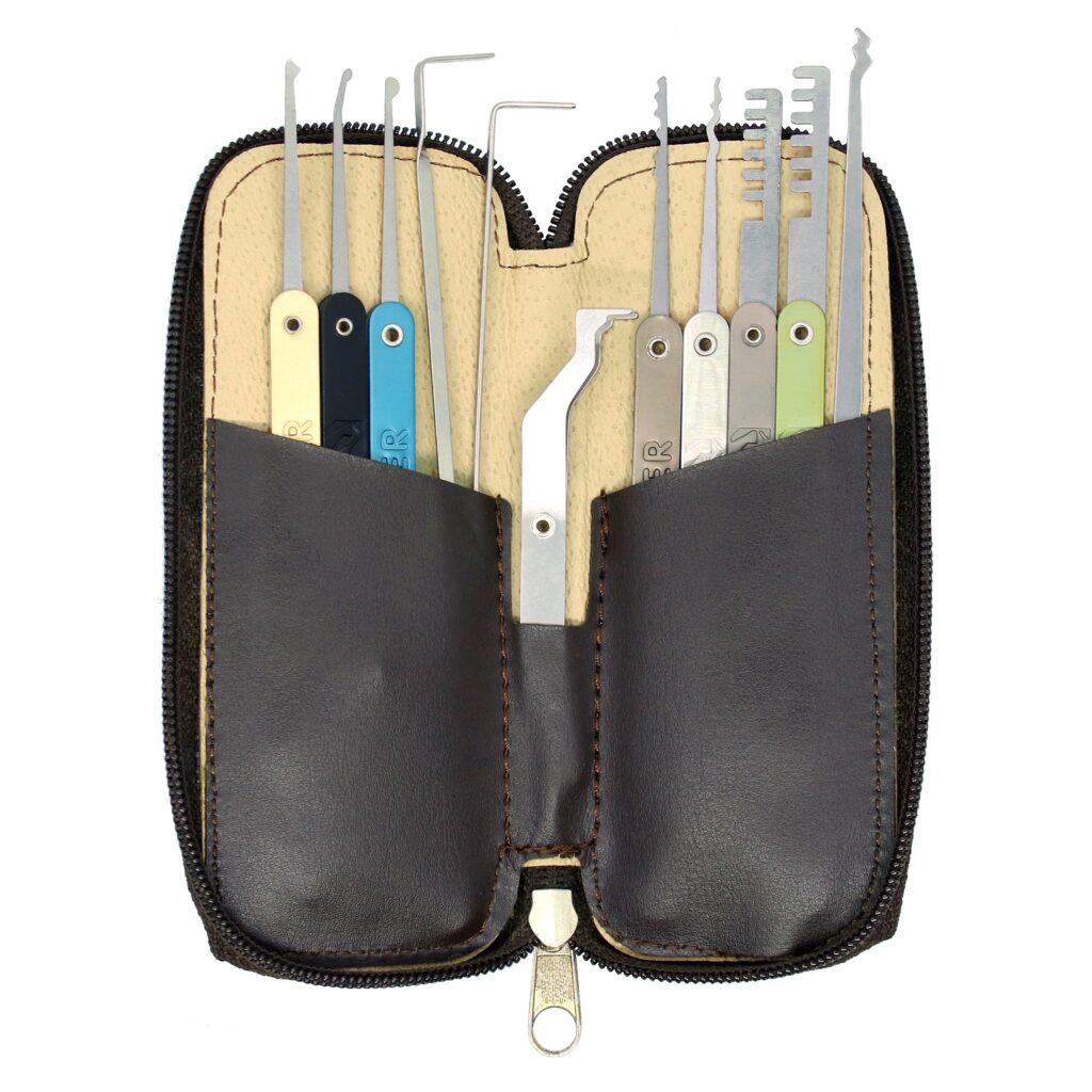 Coloured Belt Pick Set / KM-10R - Master Pick